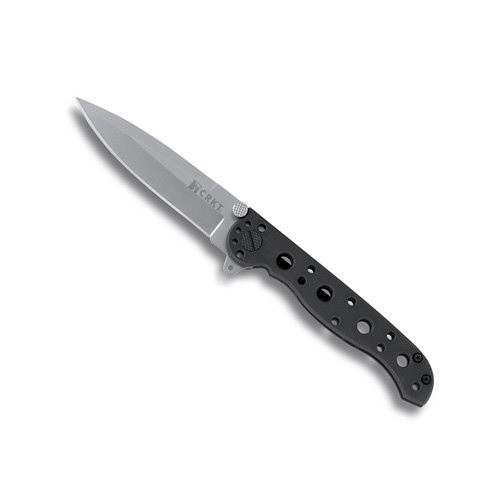 CRKT M16 Stainless Spear Point Black Handle - Razor Edge - Hero Outdoors
