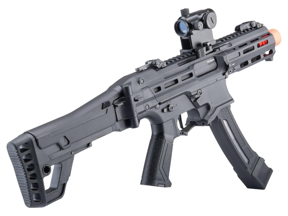 G&G MXC9 Airsoft Electric SMG (Color: Black / Enhanced Version) - Hero ...
