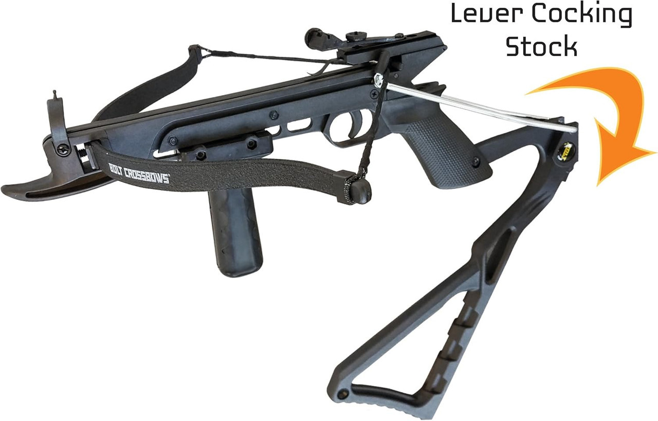 BOLT Crossbows The Seeker Full Stock Pistol Grip Crossbow, 80 lb - Hero ...