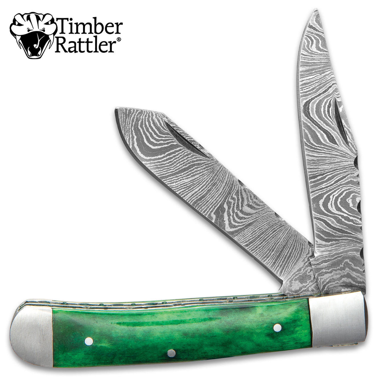 Timber Rattler Rain Forest Pocket Knife - Hero Outdoors