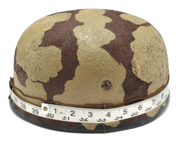 German WW2 Paratrooper Afrika Korps M38 Fallschirmjager Helmet w/Decal ...