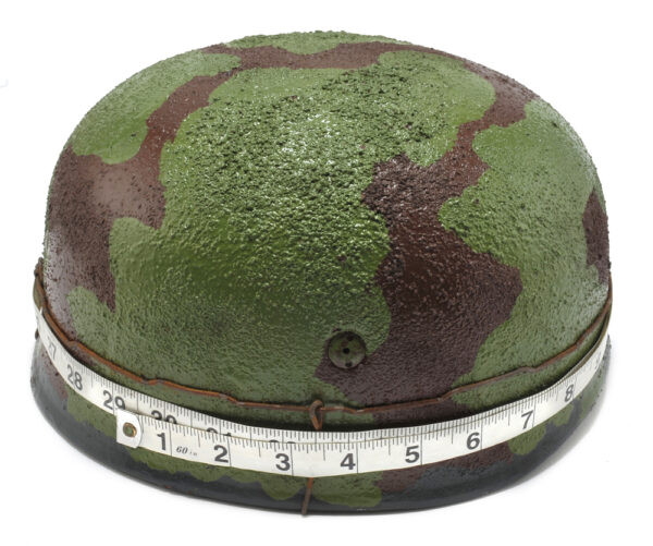 German WW2 Paratrooper M38 Fallschirmjager Helmet Green Brown ...