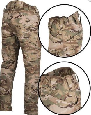 Mil-Tec Multitarn Softshell Assault Pants - Hero Outdoors
