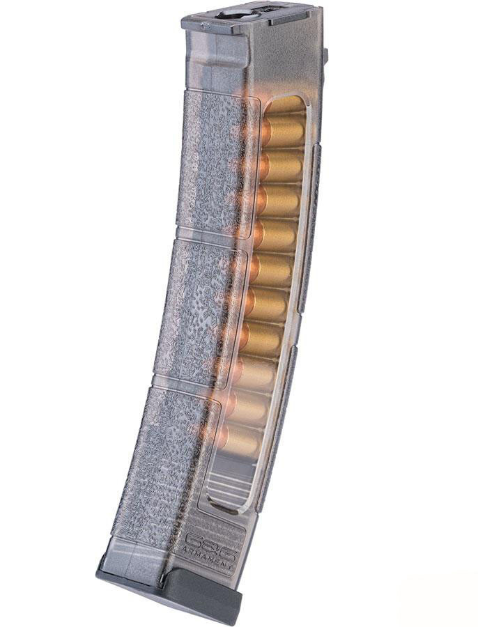 G&G PRK9 Translucent Polymer Airsoft AEG Magazine - Hero Outdoors