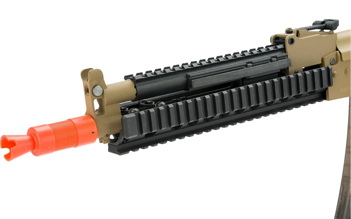 JG AK47 Dynamic Tactical RIS Airsoft AEG w/ Metal Gearbox (Tan) - Hero ...