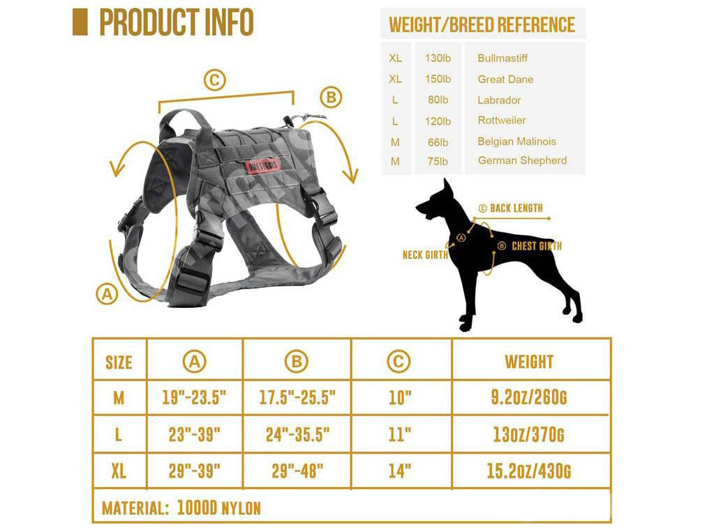 OneTigris Fire Watcher Dog Harness (Color: Ranger Green) - Hero Outdoors