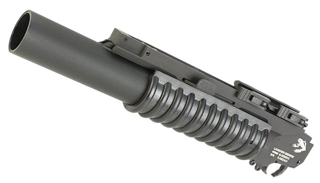 G&P Airsoft Rifled Barrel M203 Grenade Launcher w/ QD Cam Lock Mount ...