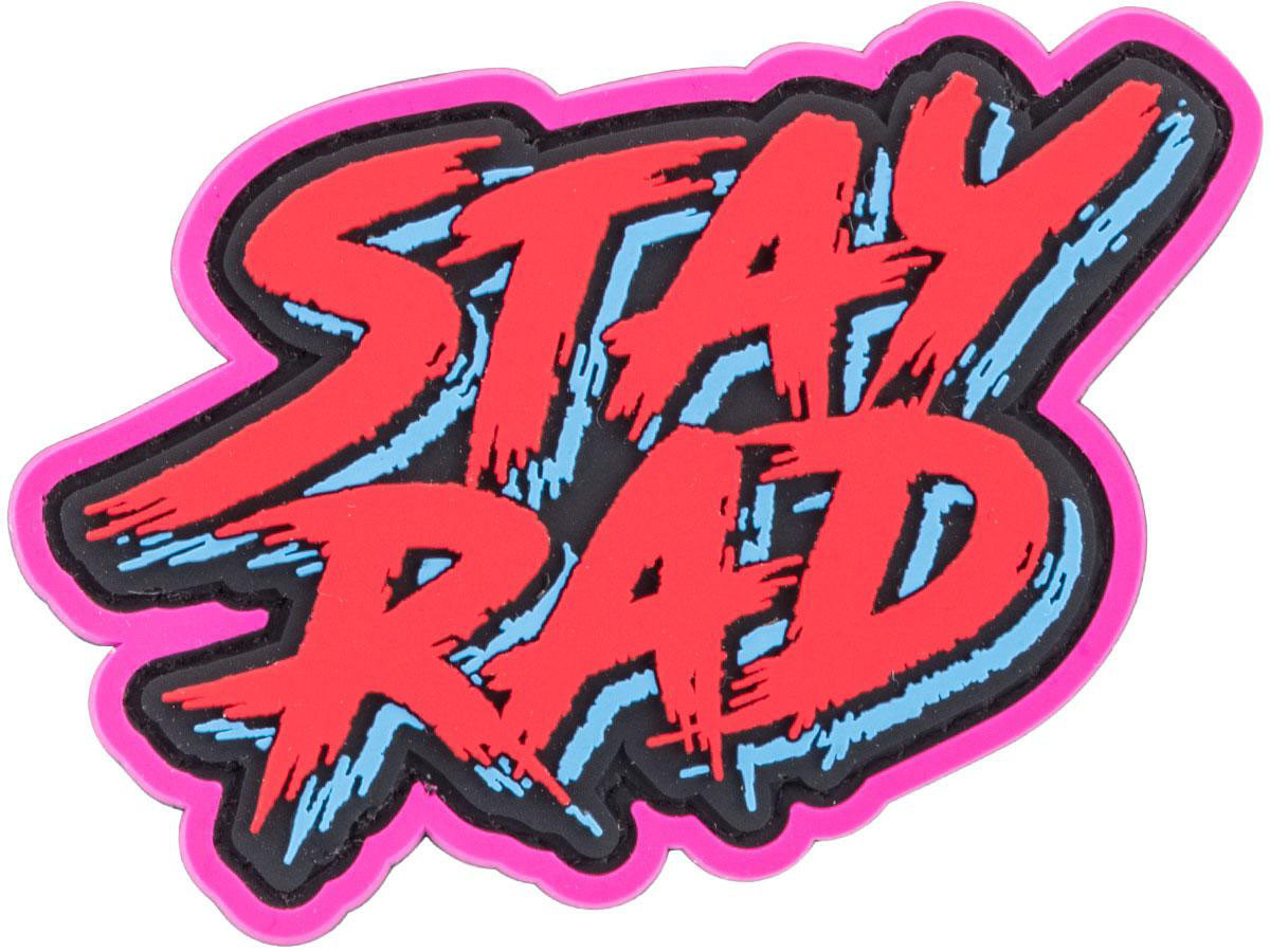 Mil-Spec Monkey "Stay Rad" PVC Morale Patch - Hero Outdoors