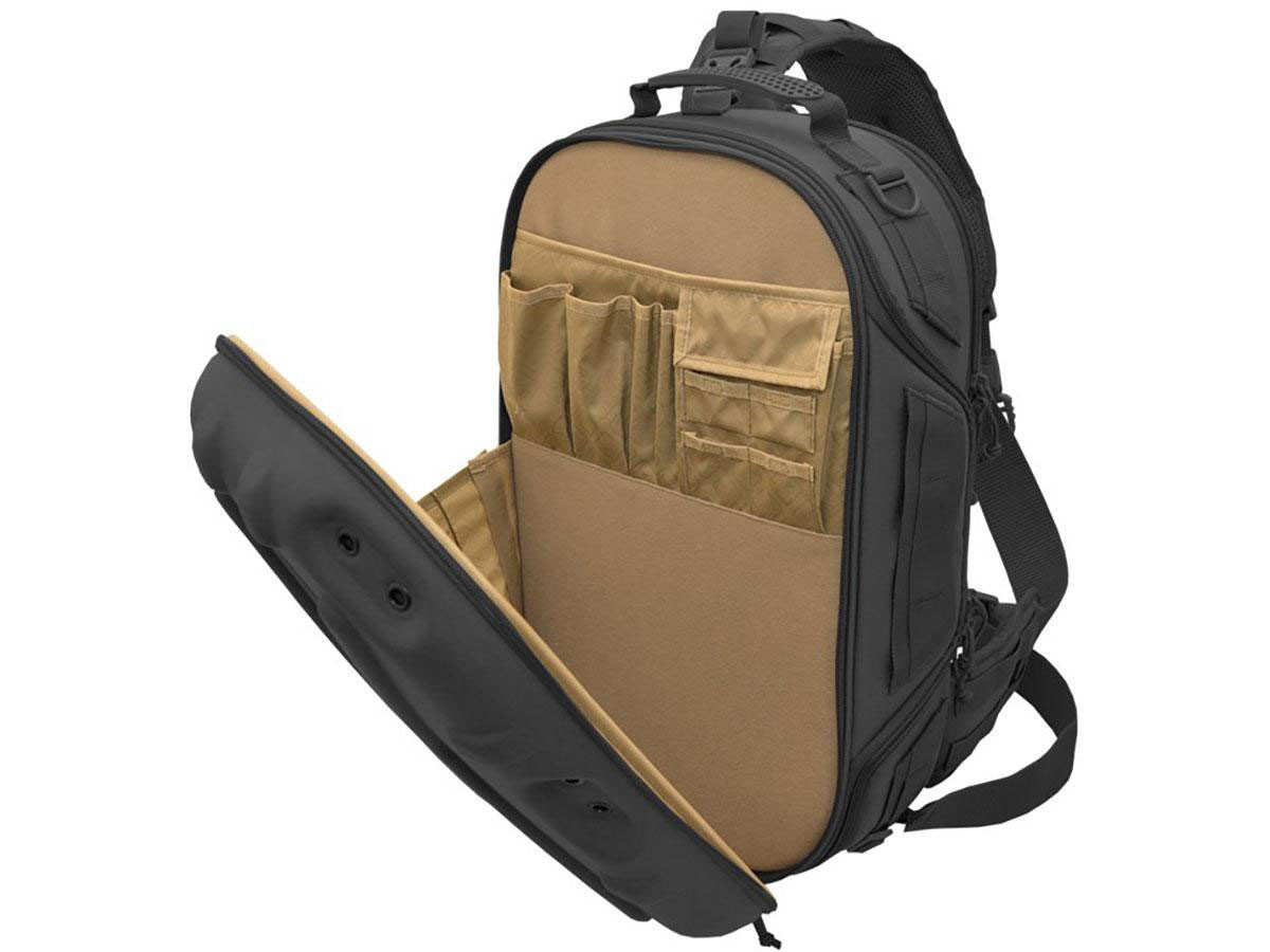 Hazard 4 Blastwall Hard Shell Sling Pack (Color: Black) - Hero Outdoors