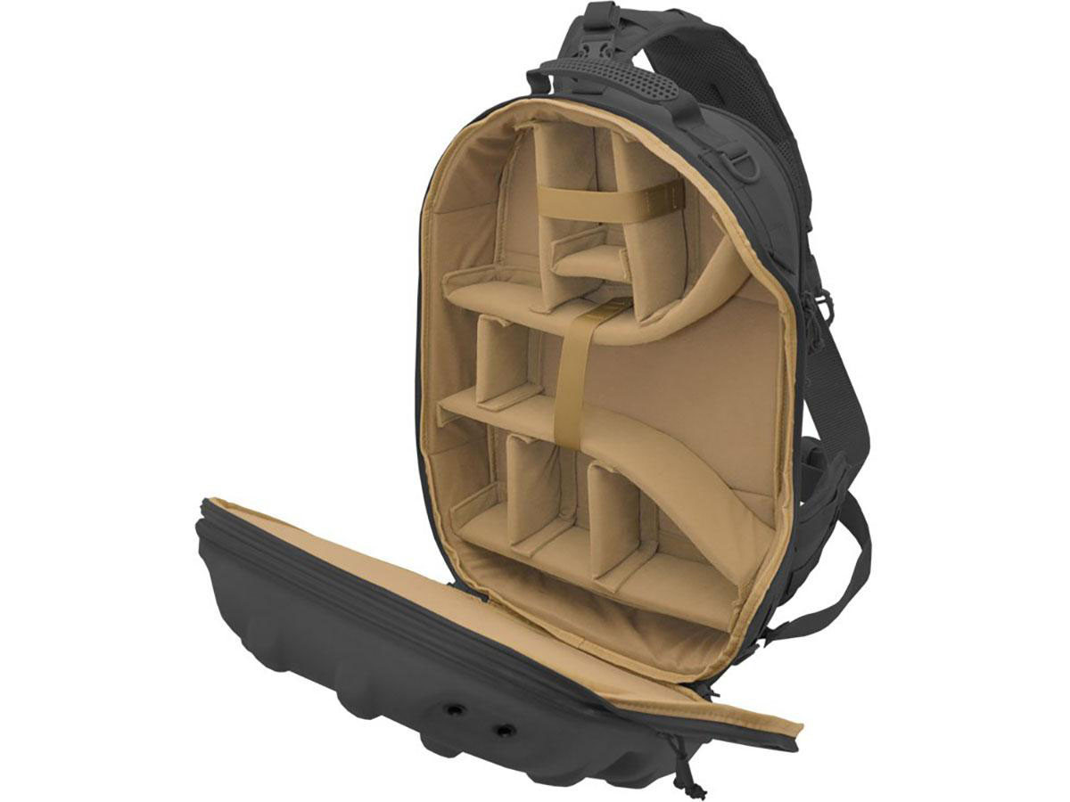 Hazard 4 Blastwall Hard Shell Sling Pack (Color: Black) - Hero Outdoors