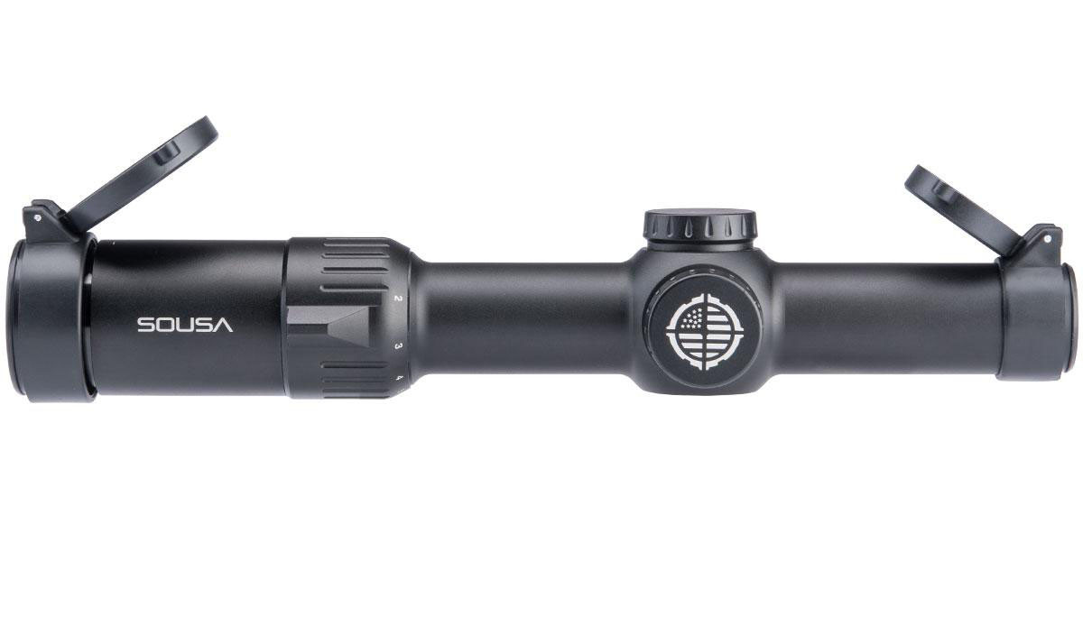 Sun Optics USA MANTIS 1-6x24mm Illuminated Rifle Scope w/ BDC Reticle ...