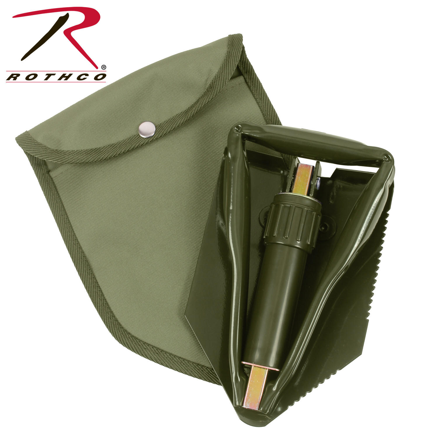 Rothco Tri-Fold Shovel w/Cover - Hero Outdoors
