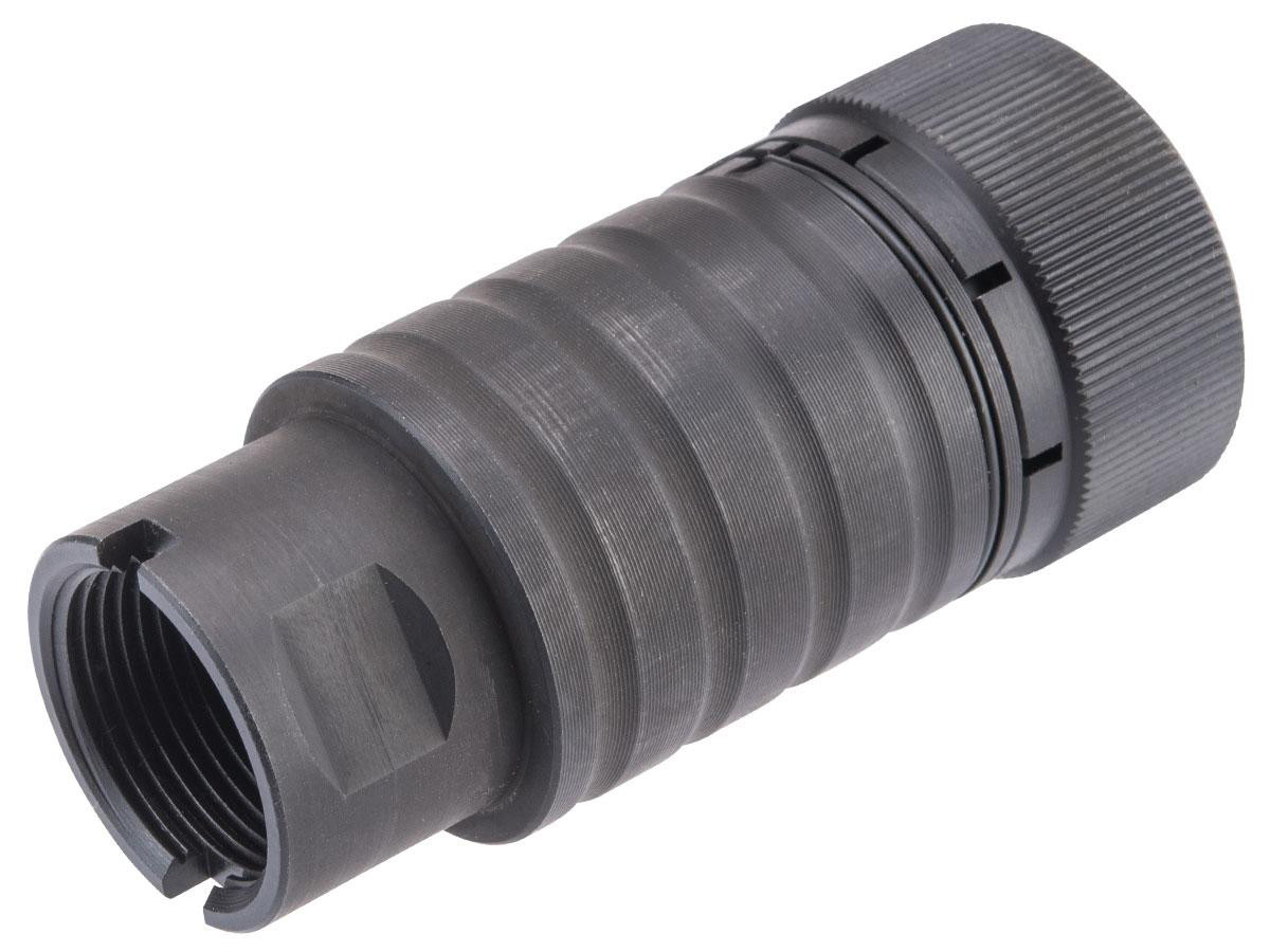 LCT Steel Krinkov 4 Piece Flash Hider for AK Series AEG Rifles - Hero ...