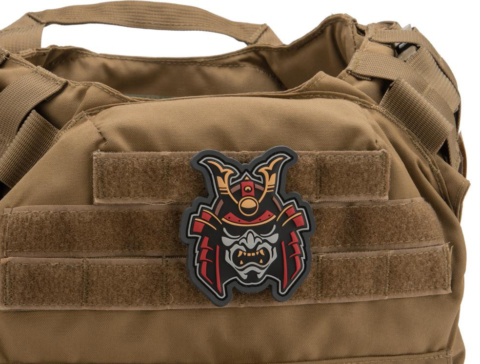 Mil-Spec Monkey "Samurai Head 1" PVC Morale Patch - Hero Outdoors