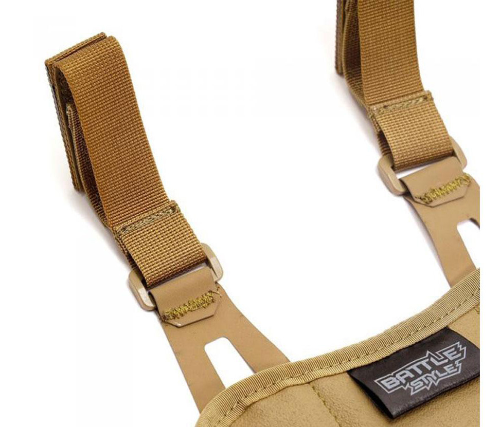 Laylax Compact MOLLE Leg Panel - Hero Outdoors