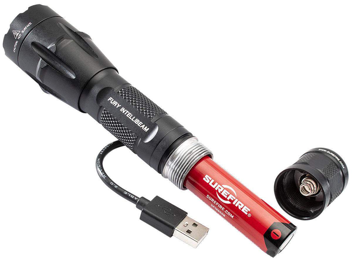 Surefire FURY IntelliBeam Auto-Adjusting Dual Fuel 1500 Lumen LED ...