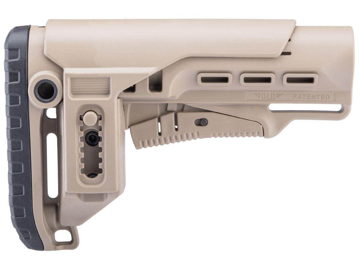 VISM DLG Tactical Retractable Stock w/ Adjustable Long Cheek Riser for ...