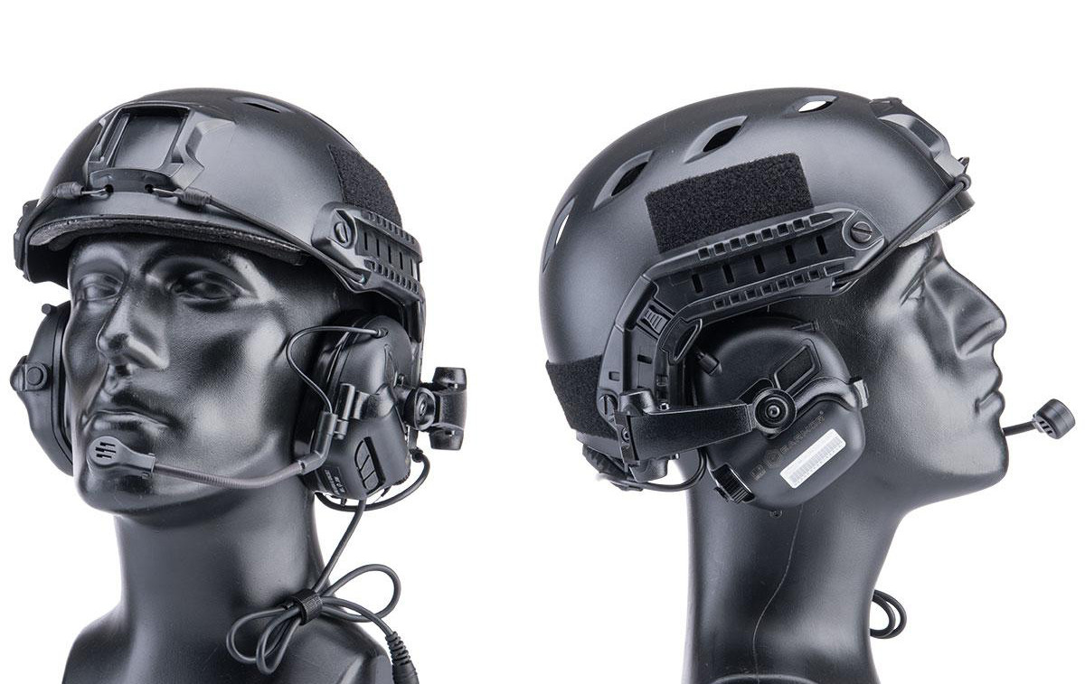 Earmor M32X Mark 3 Tactical Communications Headset for FAST Style ARC ...