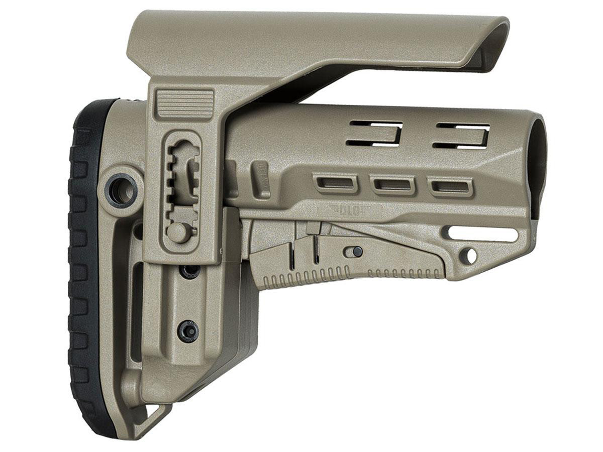 VISM DLG Tactical Compact Retractable Stock w/ Adjustable Long Cheek ...