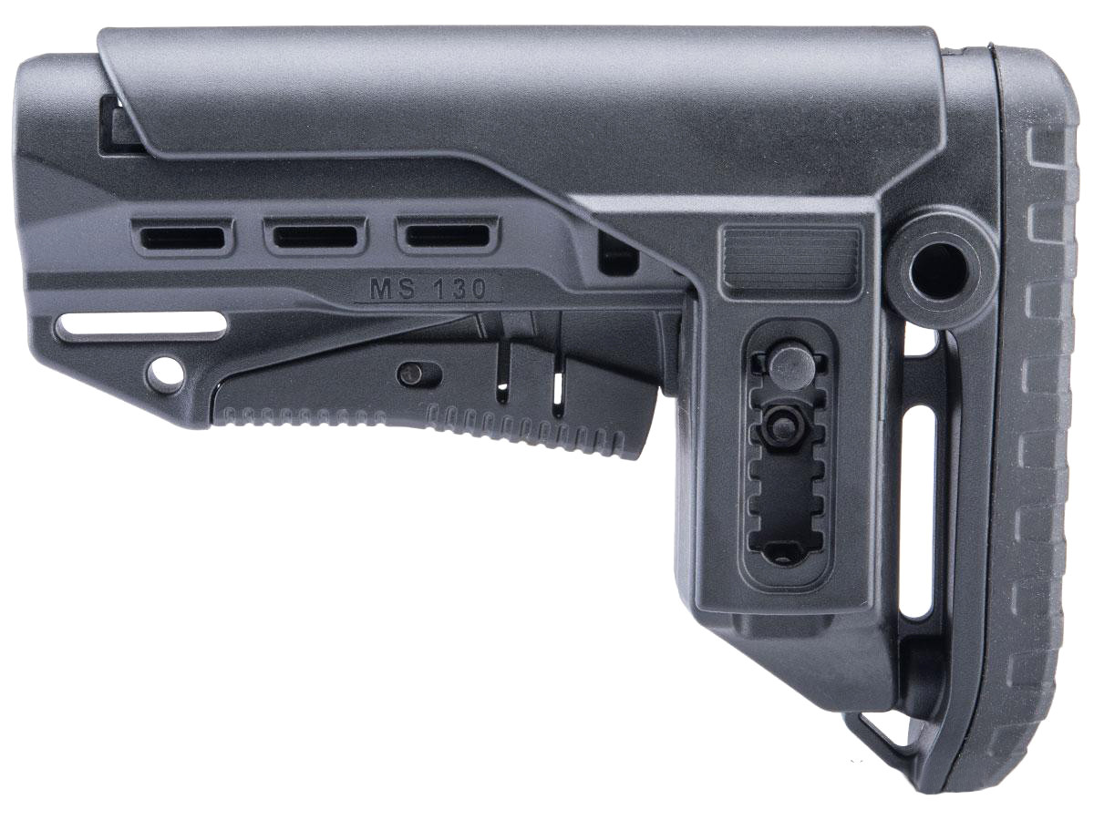VISM DLG Tactical Compact Retractable Stock w/ Adjustable Long Cheek ...
