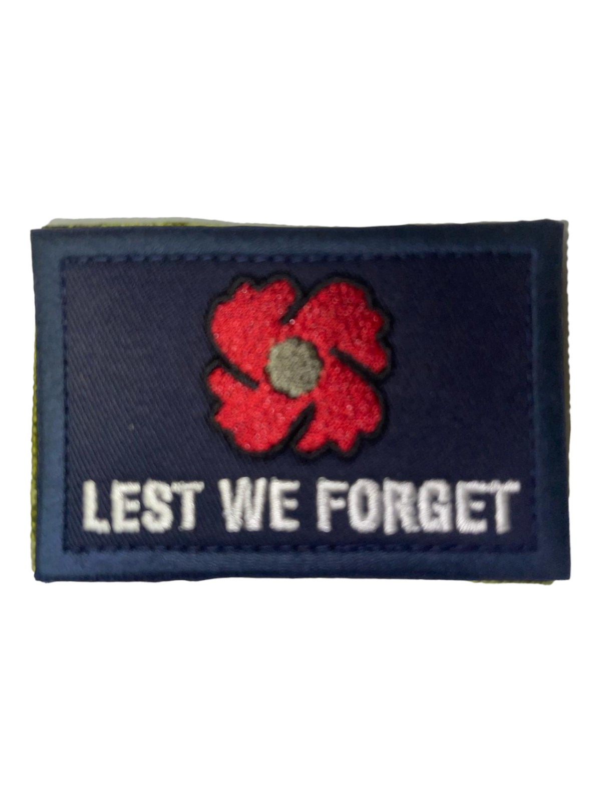 Poppy Velcro Back Patch - Lest We Forget - Hero Outdoors