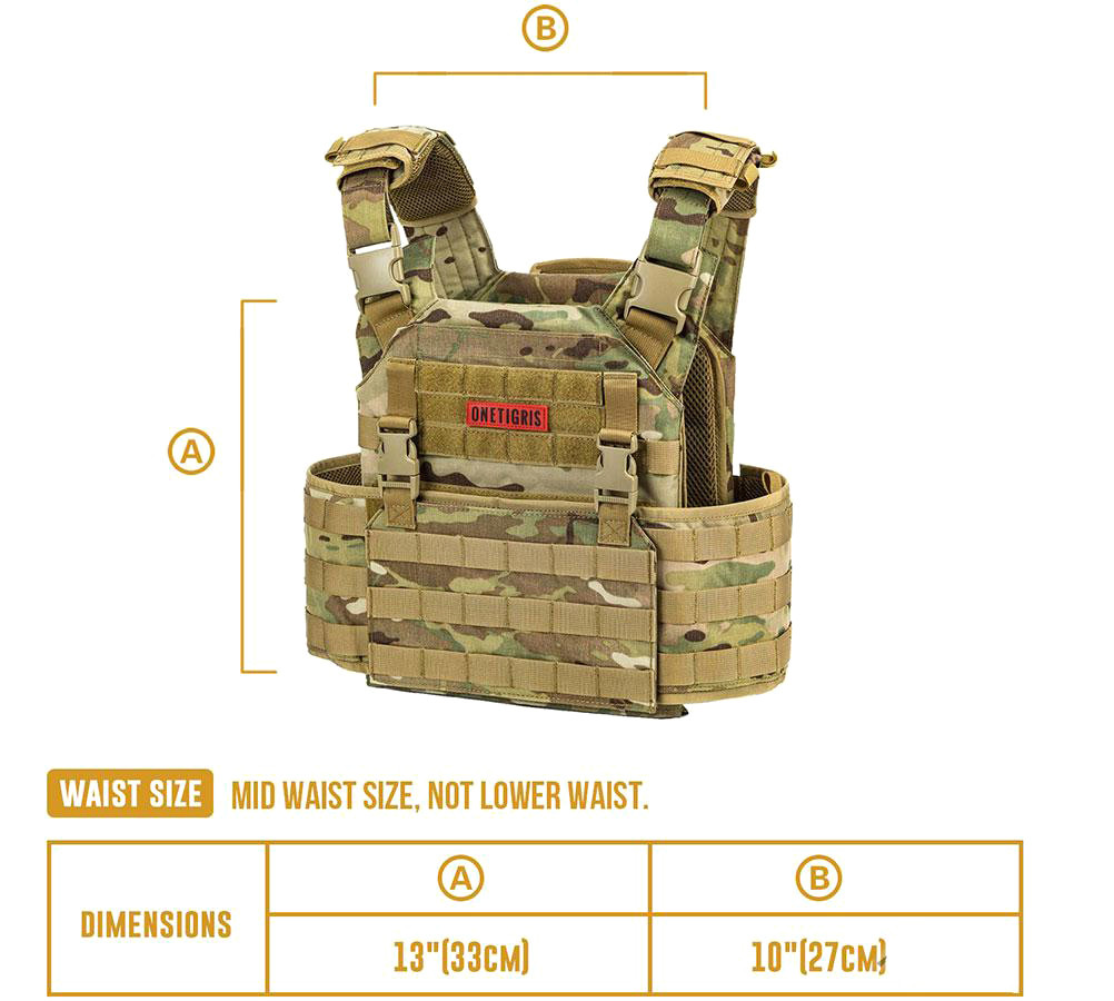 OneTigris GRIFFIN AFPC Airsoft Vest (Color: Multicam) - Hero Outdoors