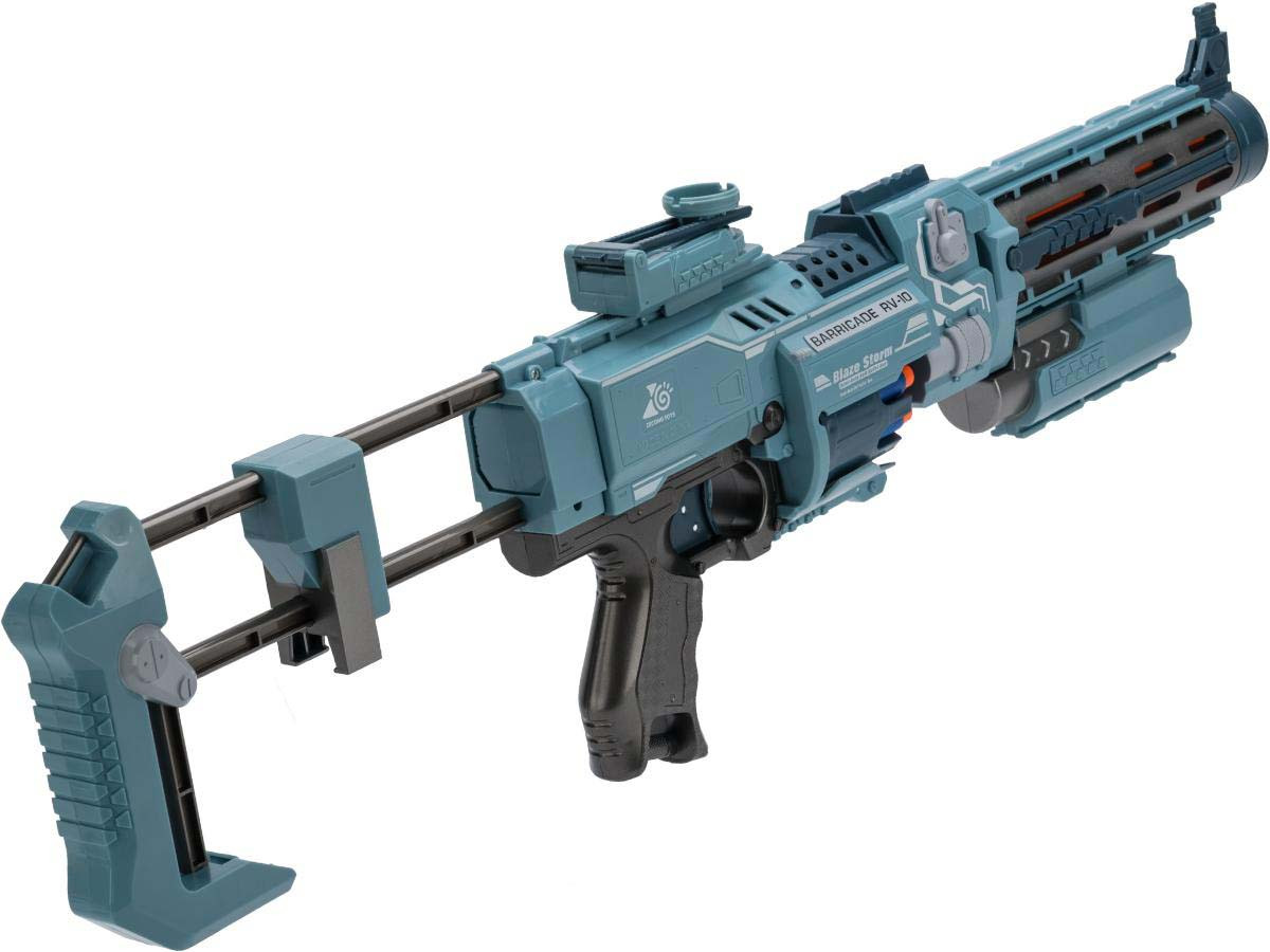 Blaze Storm Foam Blaster Full Auto Electric Foam Dart Rifle with Drum ...