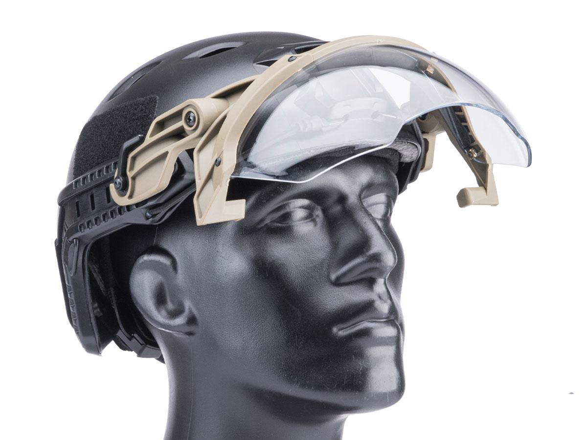 Matrix Tactical Flip Down Visor for Helmet Rails - Hero Outdoors