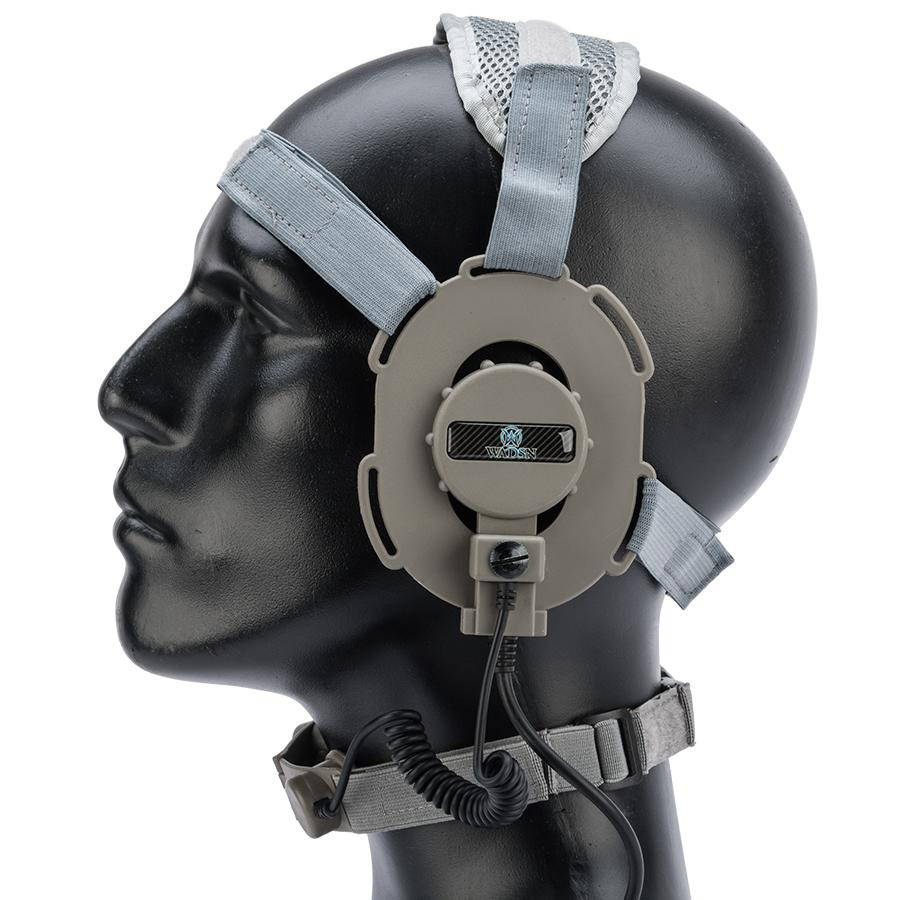 Z-Tactical Z070 Military Style Low Profile Headset w/ Throat Mic - Hero ...