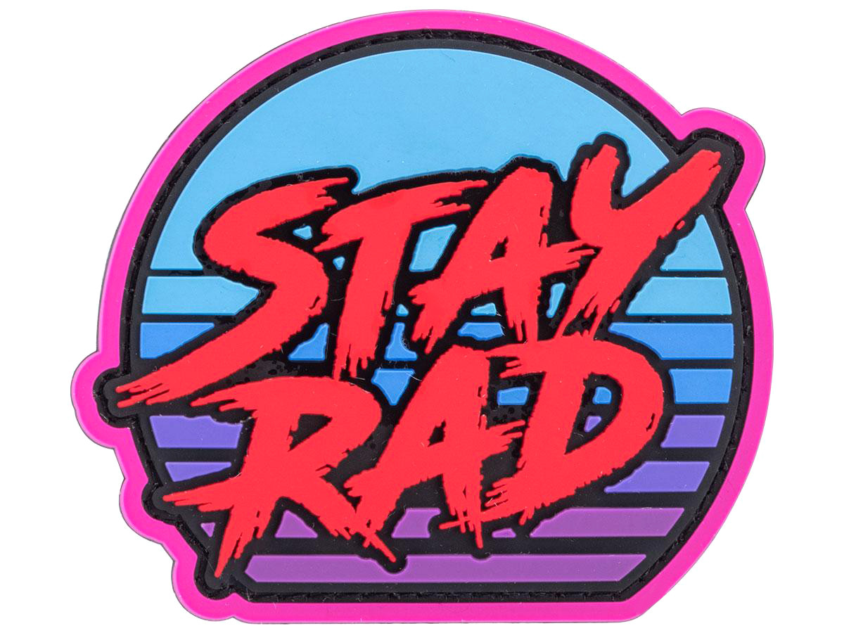 Mil-Spec Monkey "Stay Rad Sunset" PVC Morale Patch - Hero Outdoors