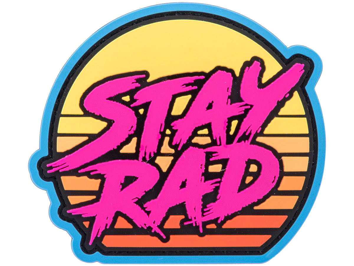 Mil-Spec Monkey "Stay Rad Sunset" PVC Morale Patch - Hero Outdoors