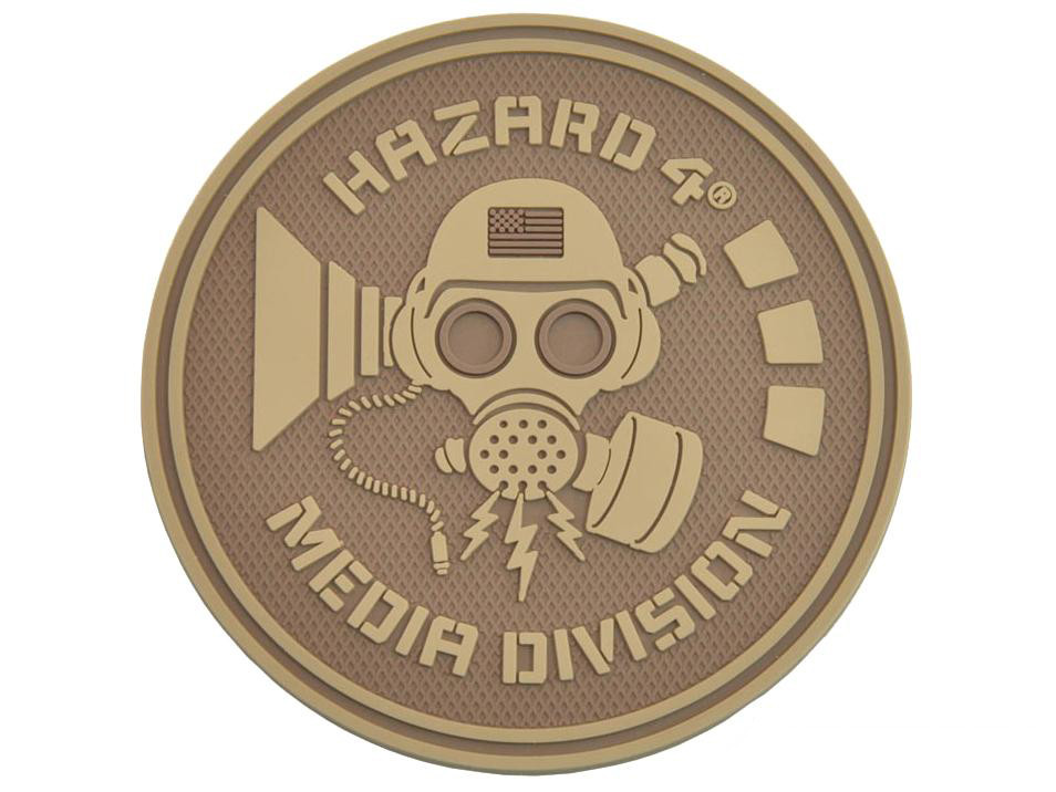Hazard 4 Media Division TPR Rubber Patch - Hero Outdoors