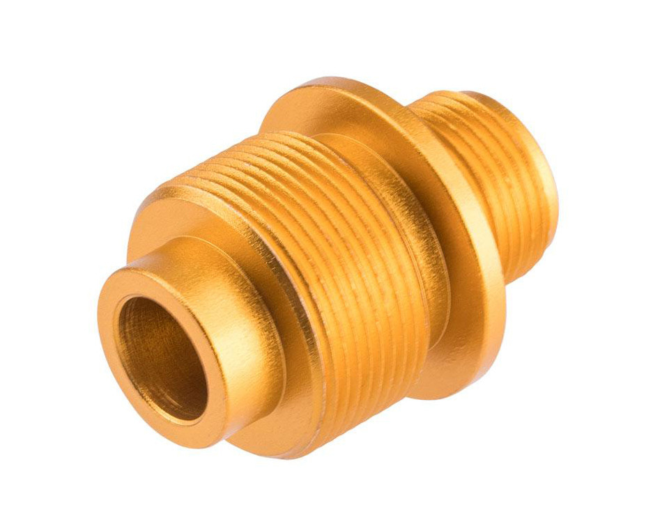 Slong Airsoft 14mm Negative Thread Adapter for Tokyo Marui VSR-10 ...