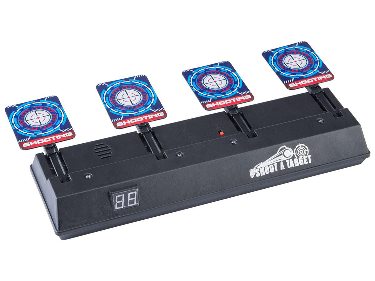 Shooting Target with Battery Powered Sensor for Airsoft and Gel Ball ...
