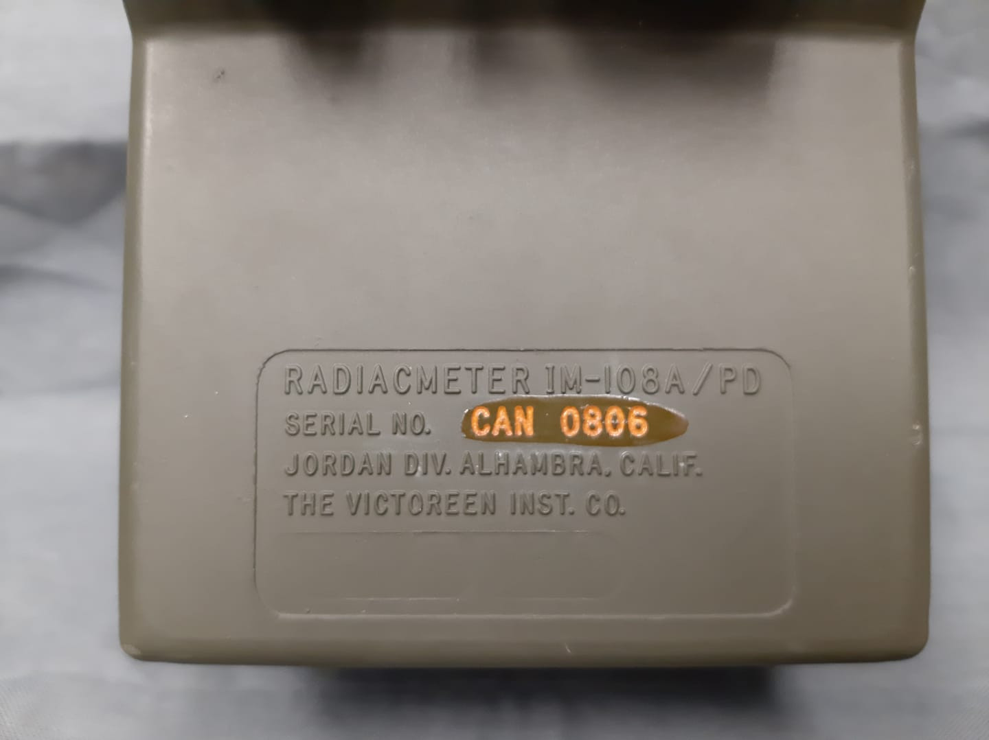 U.S Military Radiacmeter IM-108A/PD With Carry Case - Hero Outdoors