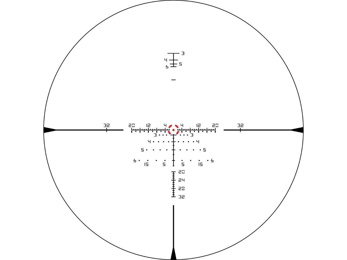 Vortex RazorHD Gen III 1-10x24 Low Power Variable Optic (Reticle: EBR-9 ...