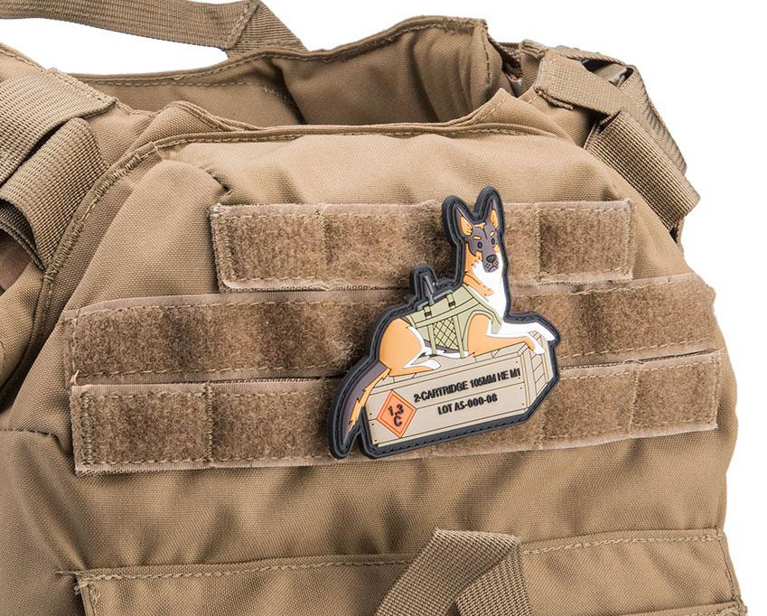 Patch Fiend Tactical Dog Series PVC Morale Patch (Design: German ...