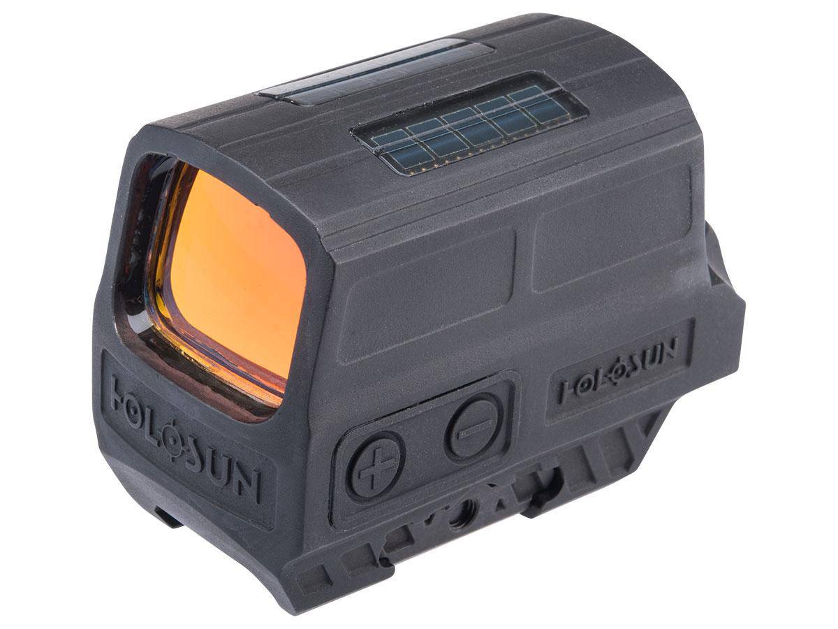 HOLOSUN HE512T Solar + Battery Powered Enclosed Reflex Optical Sight ...