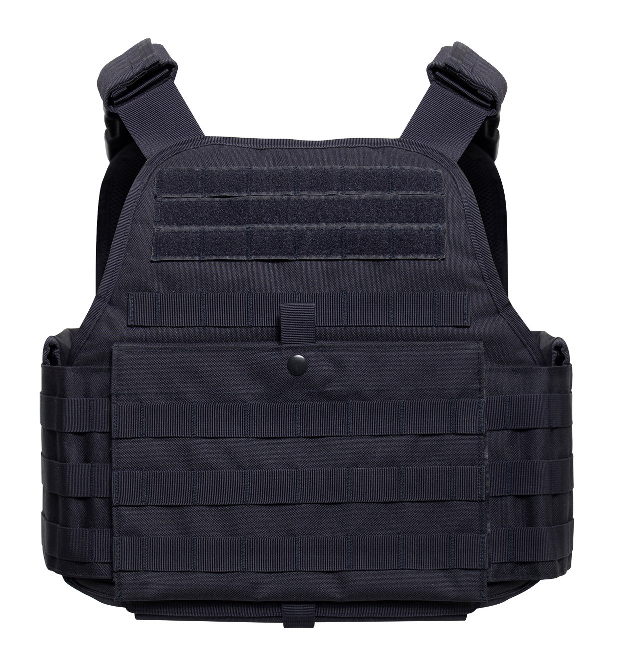 Rothco MOLLE Plate Carrier Vest- Midnight Navy Blue - Hero Outdoors