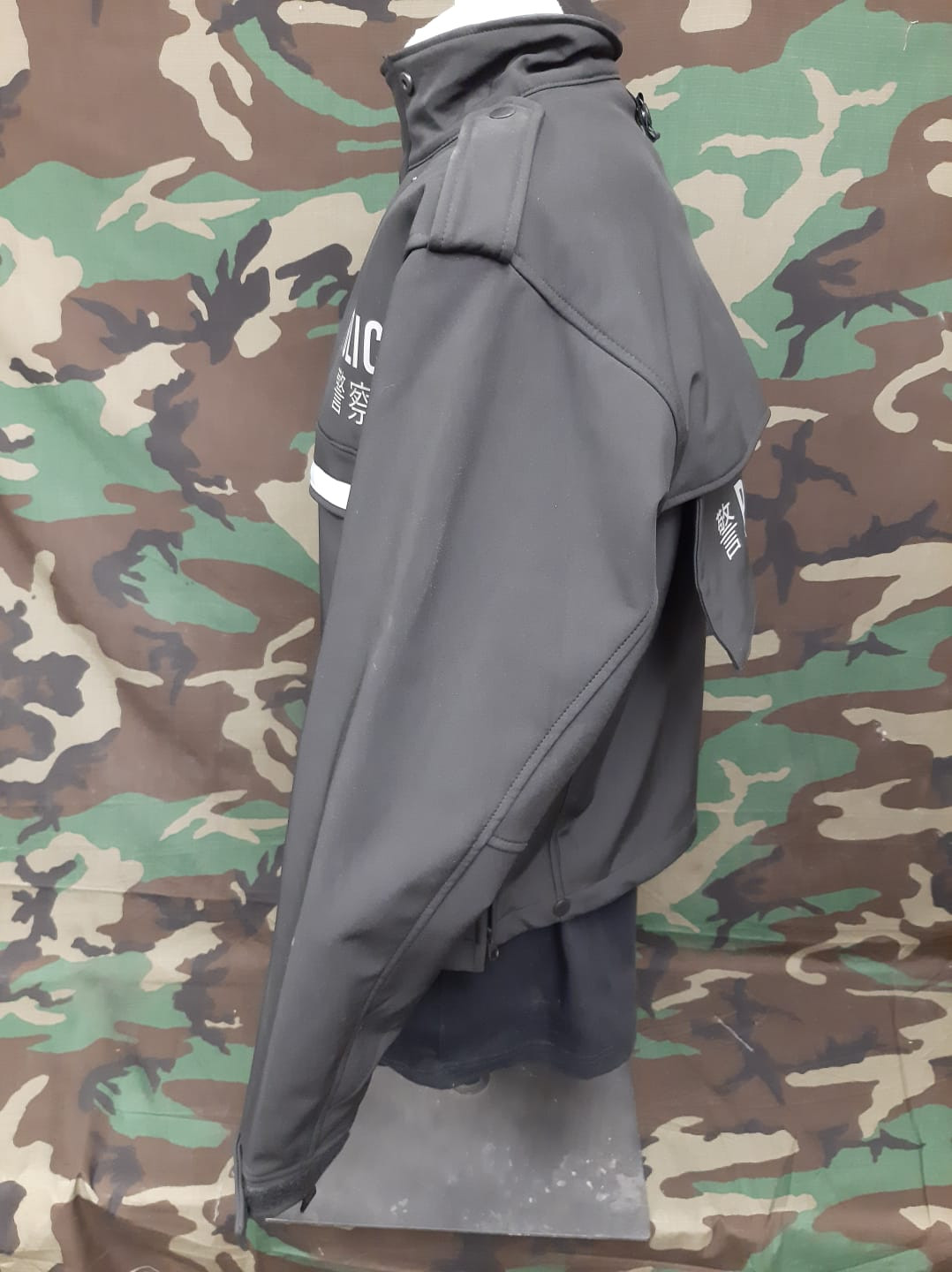 Hong Kong Police Force Black Soft Shell Jacket - Hero Outdoors