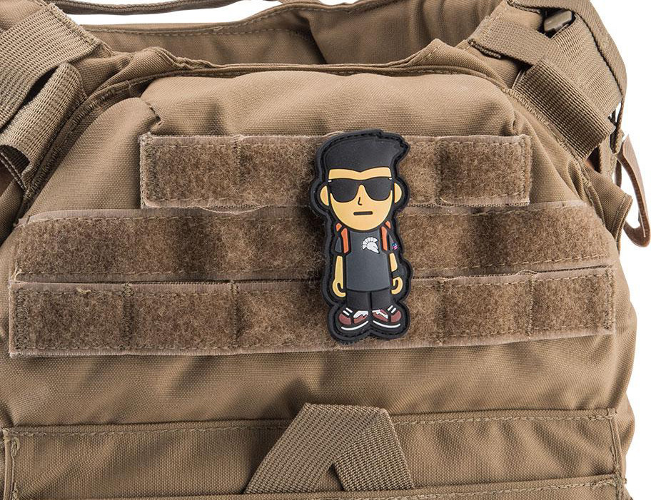 Aprilla Design "Griffon Cool Guy" PVC Morale Patch - Hero Outdoors