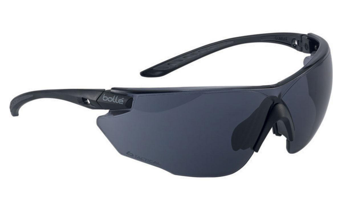 Bolle Safety COMBAT Tactical Safety Glasses Kit (Color: Black) - Hero ...