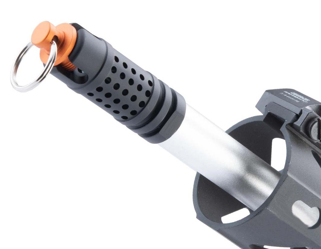 Matrix "PLUG" Muzzle Protection Keychain + 14mm Flash Hider Set (14mm ...