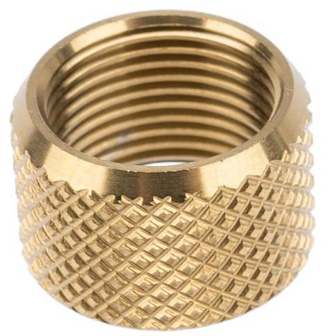 Dynamic Precision CNC Machined Aluminum 14mm Negative Thread Protector ...