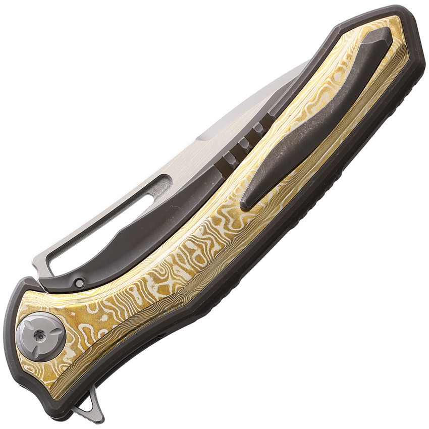 Amber III Framelock Mokume - Hero Outdoors