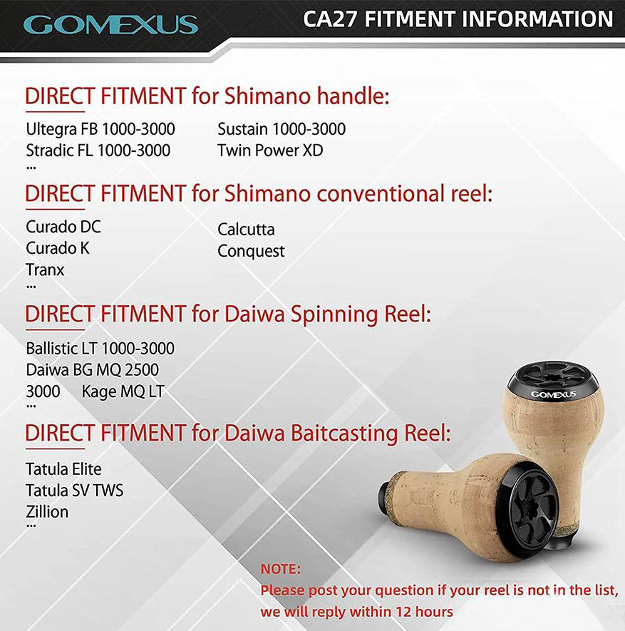 Gomexus Super Light Cork Knob for Baitcasting & Spinning Reel - Hero ...