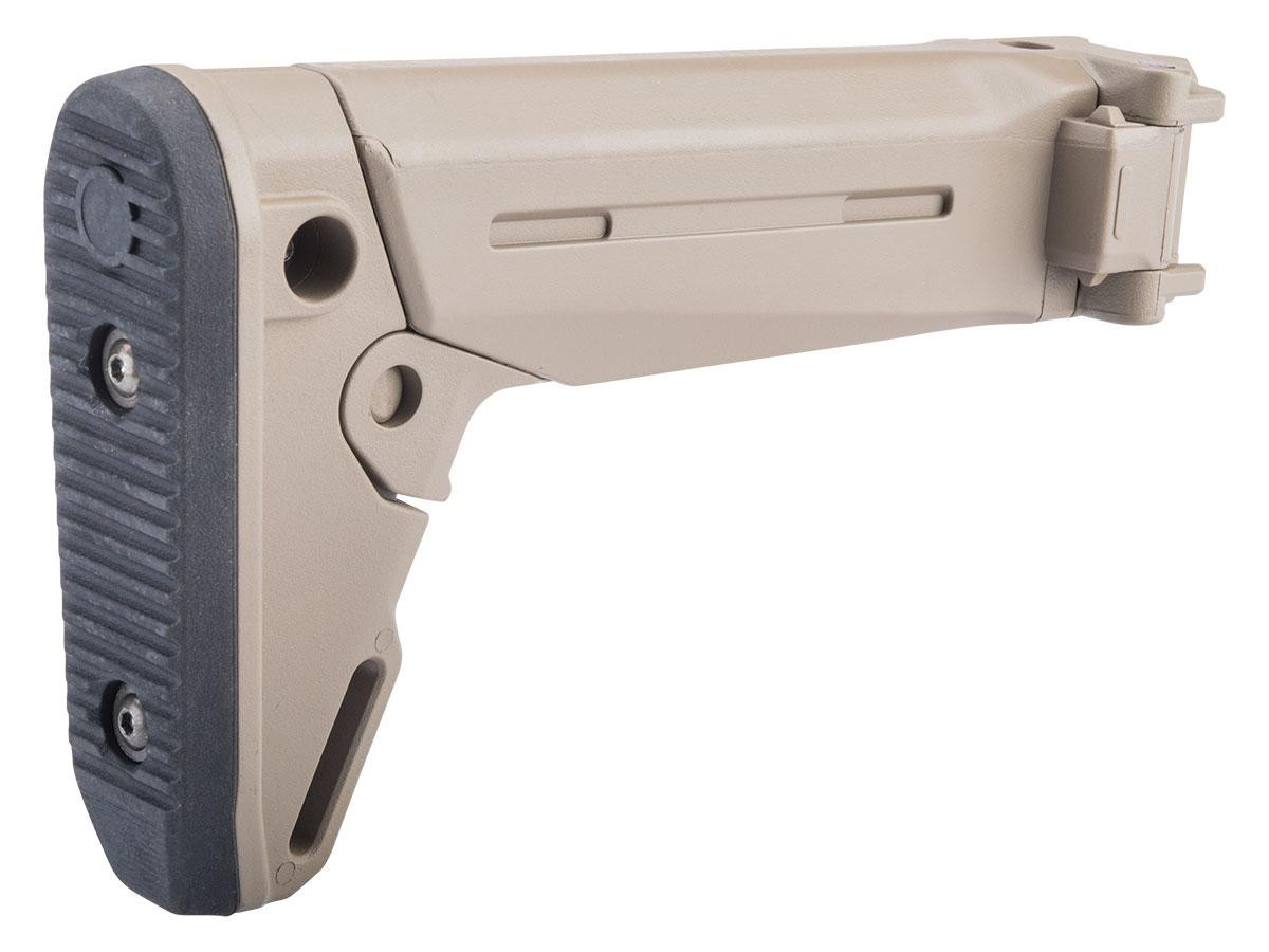 CYMA Polymer Folding Adjustable Stock for AK Series Airsoft AEG Rifles ...