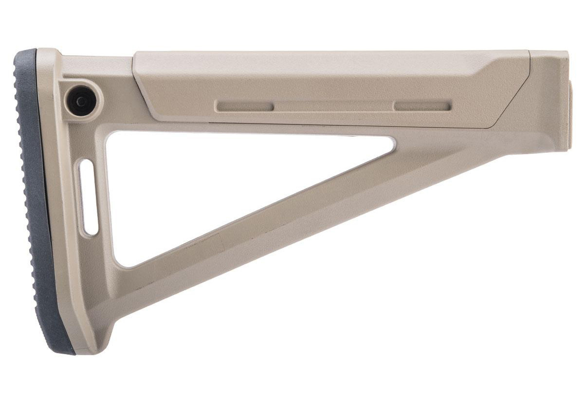 CYMA Lightweight Polymer Fixed Stock for AK Series Airsoft AEG Rifles ...