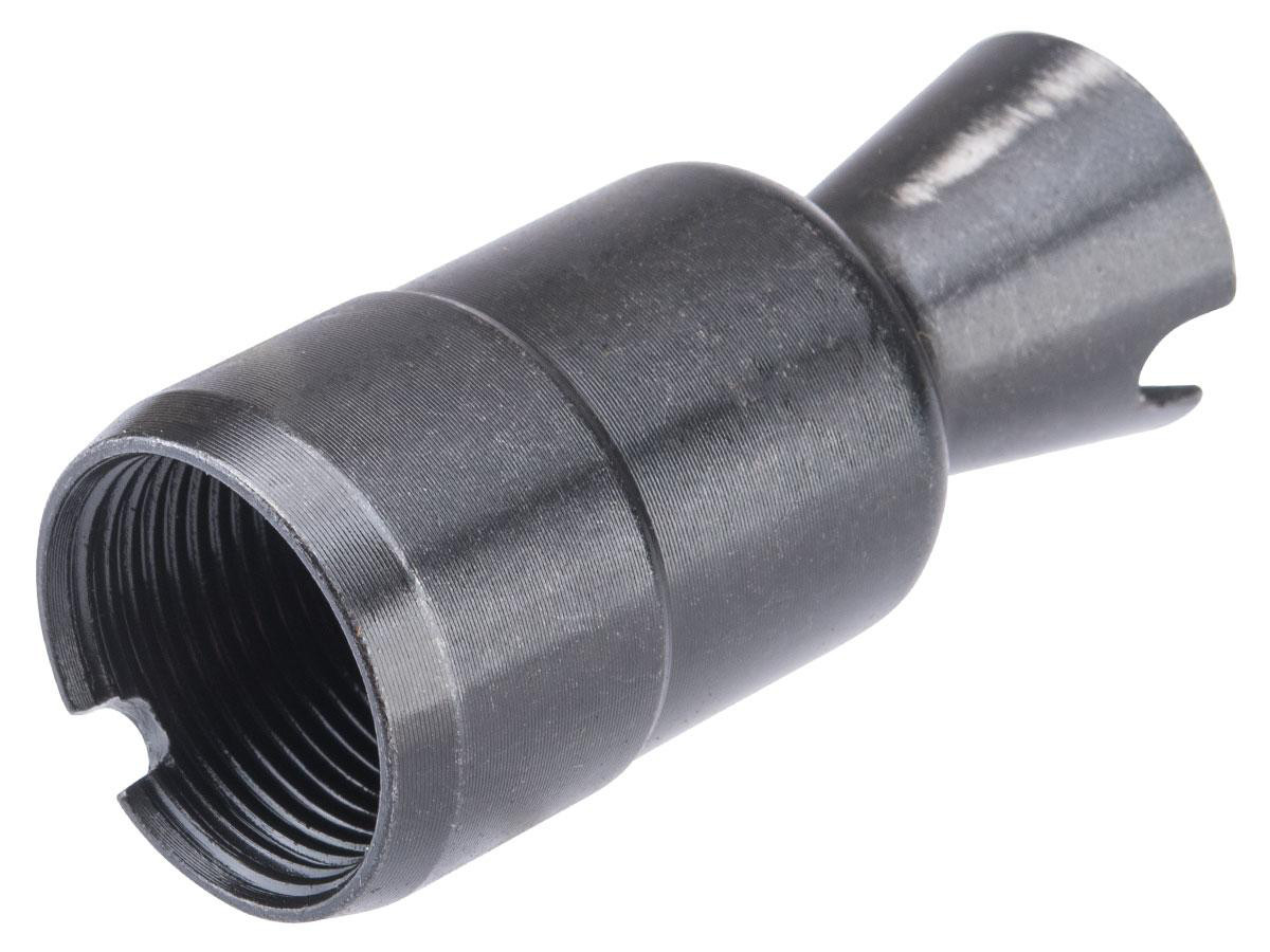 E&L Airsoft 24mm Positive Steel Flash Hider for AK-104 / 105 Series ...