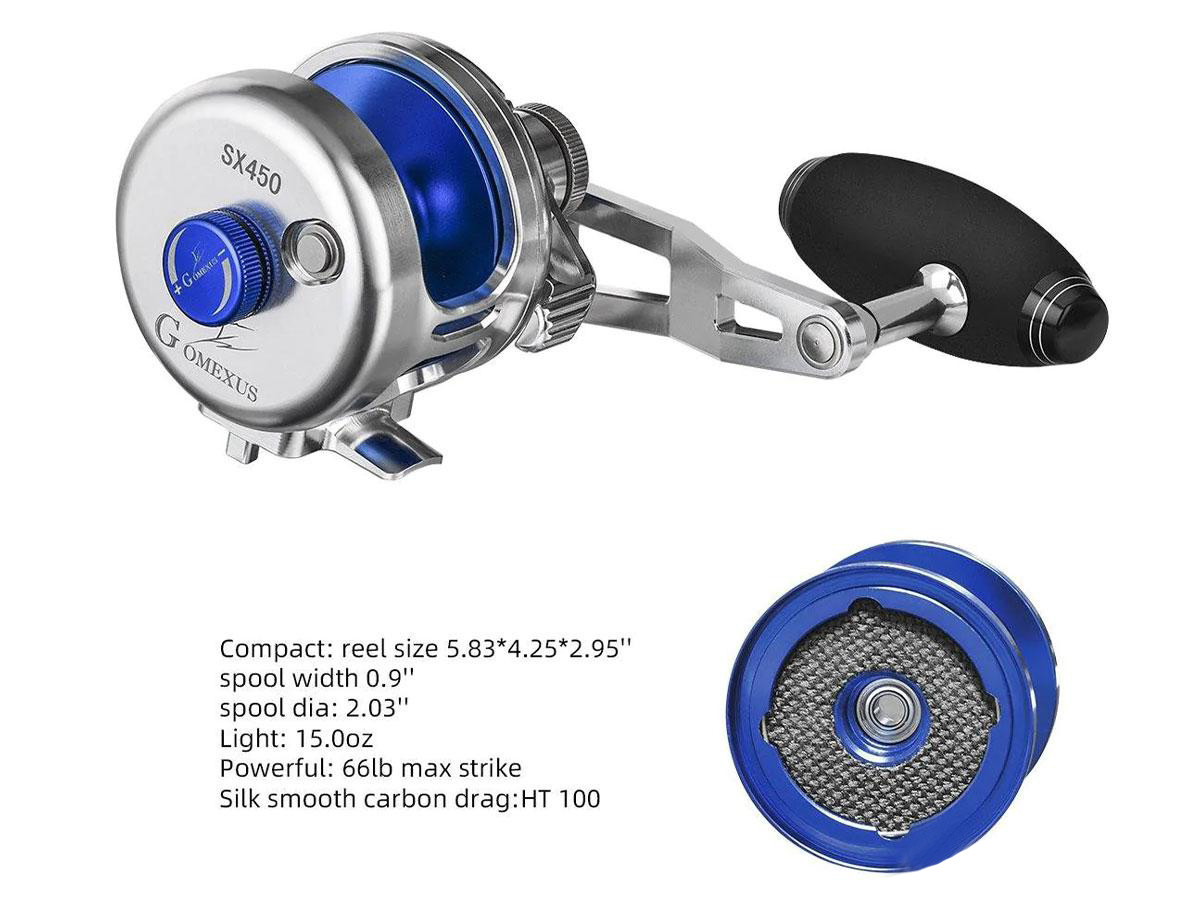 Gomexus SX450 Slow Jigging Reel - Hero Outdoors